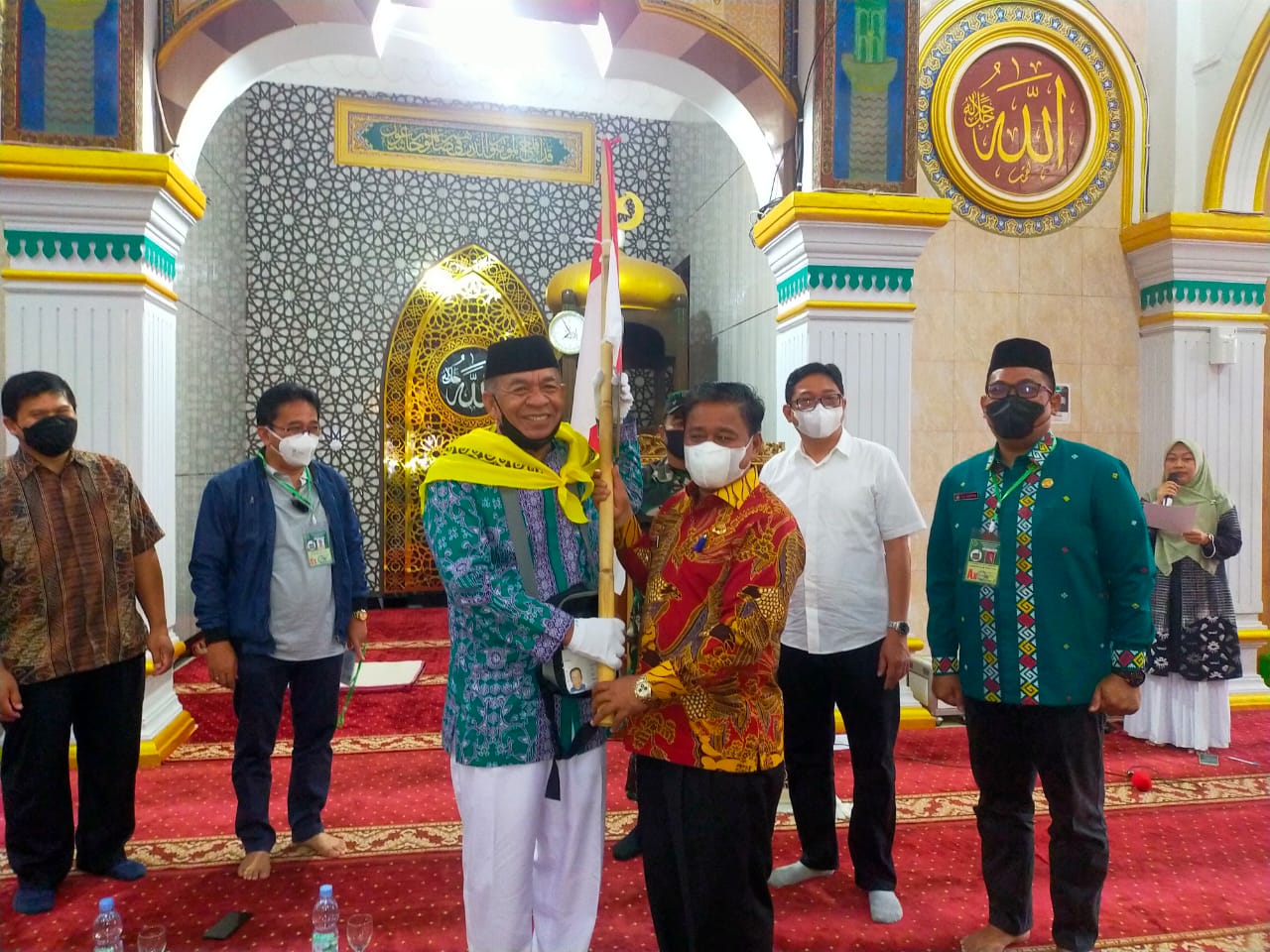 Pelepasan Calon Jamaah Haji Toraja Utara, Bupati Yohanis Bassang ...