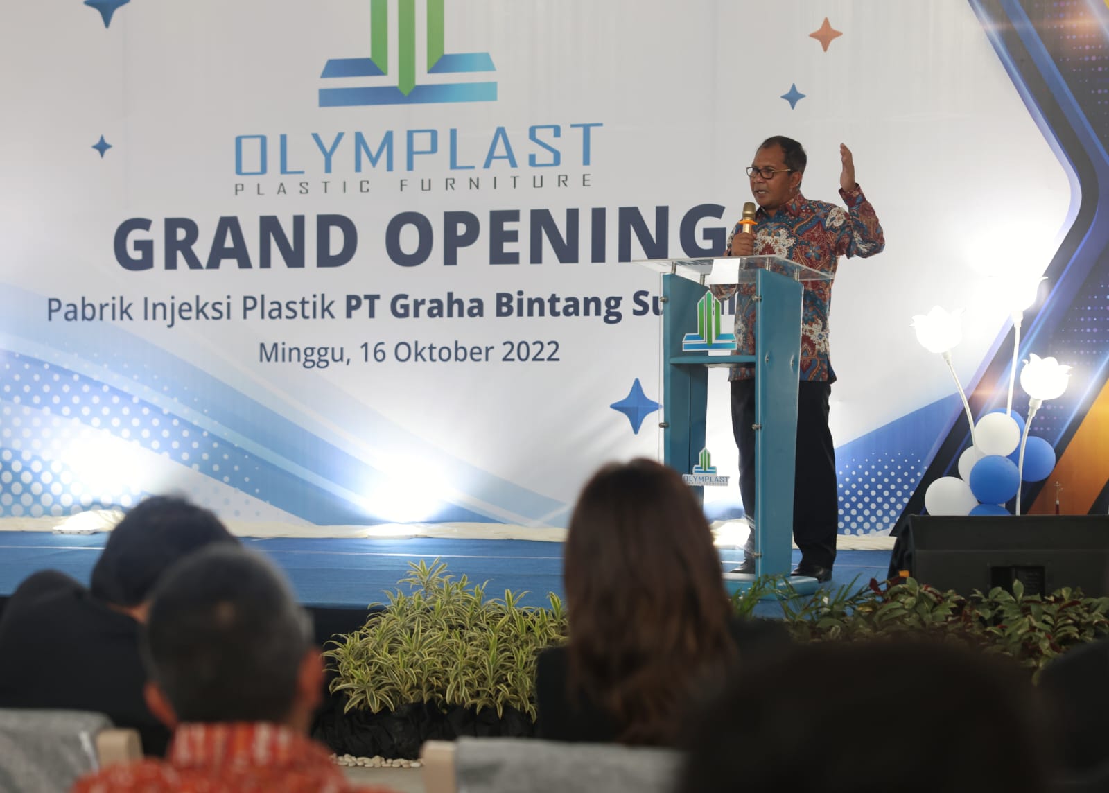 Grand Opening Pabrik Injeksi Plastik PT Graha Bintang Sumaindo ...